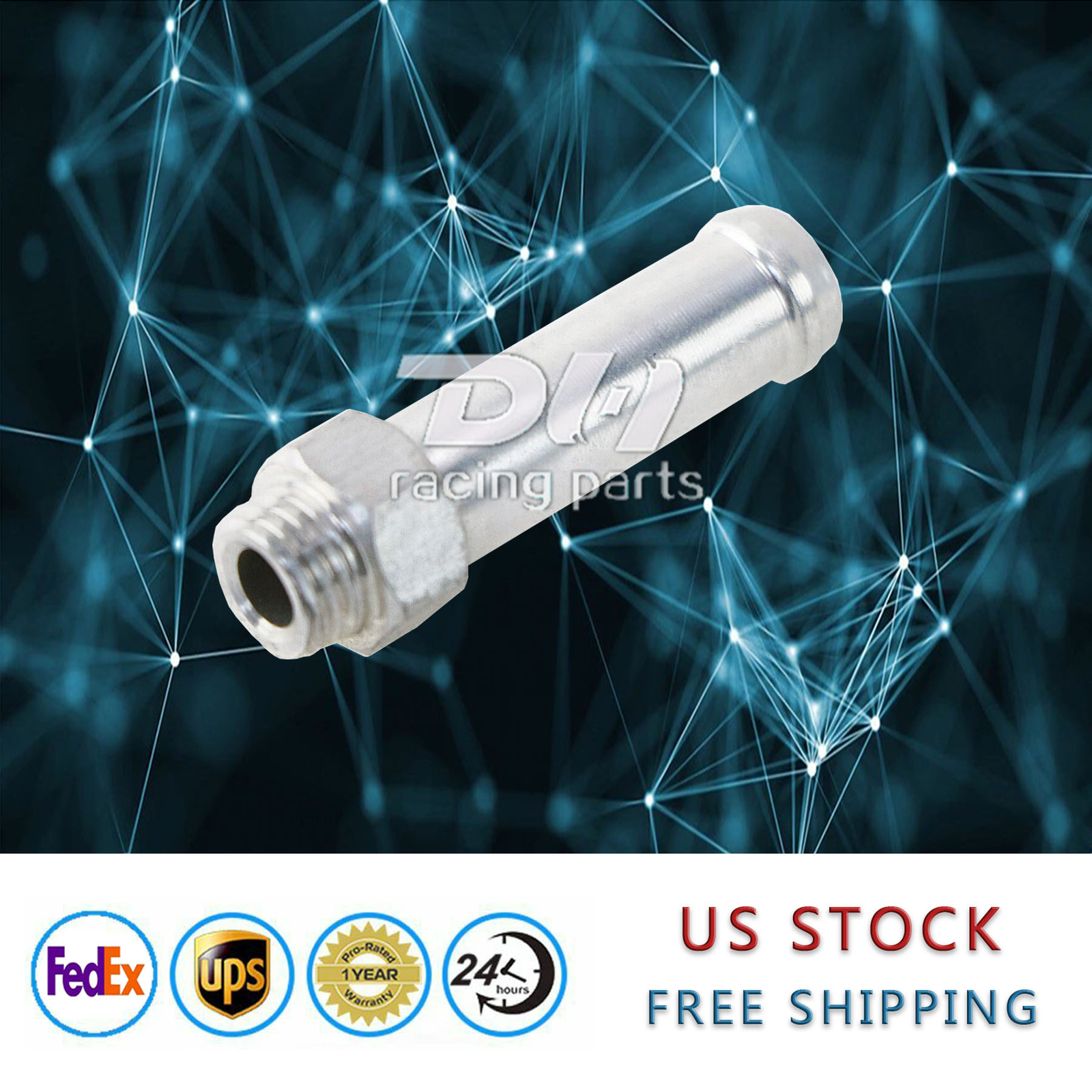 Universal Overflow Nipple Fittings 1/16" NPT Each Aluminum For Car radiator Cap | eBay