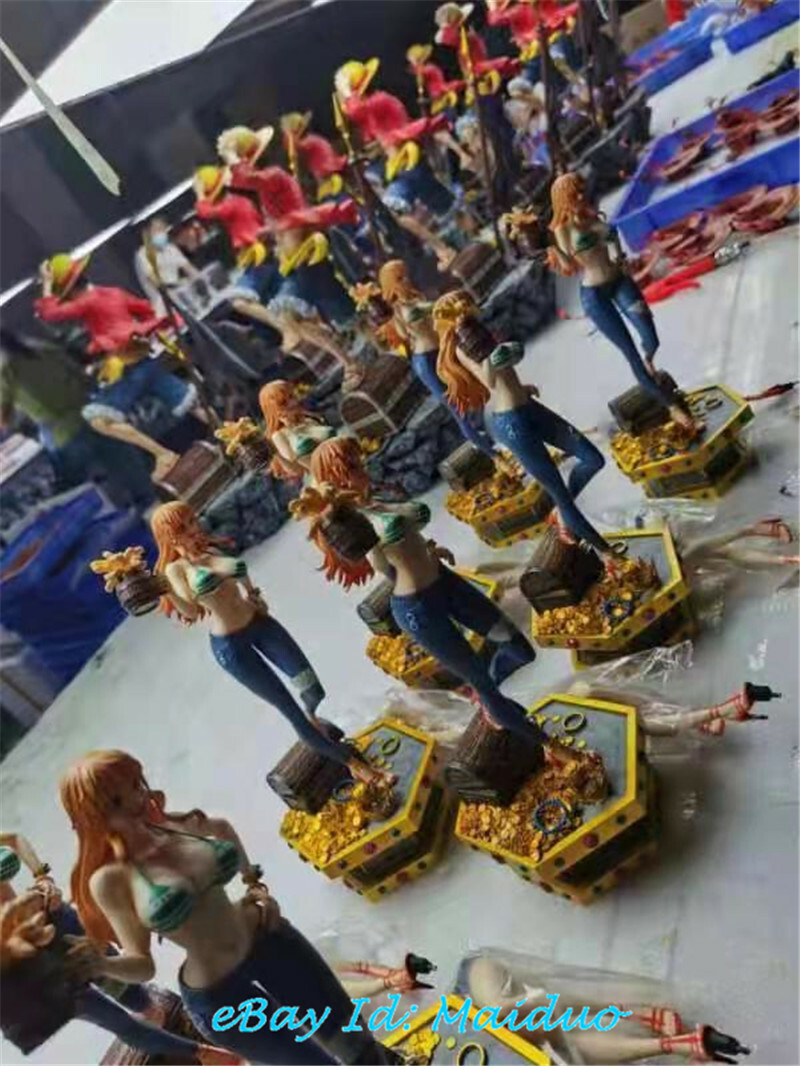 One Piece Nami Statue Resin PT Studio GK Model 1/6 Painted Toys 1/6 ...