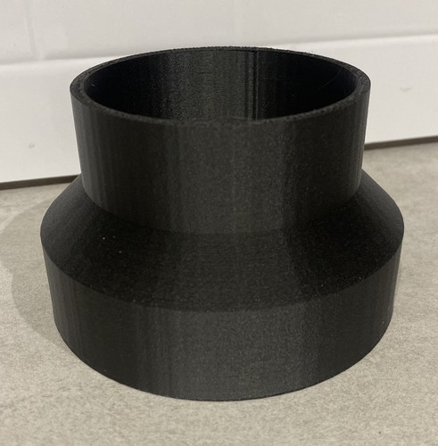 100mm To 50mm OD 4”-2” DUST EXTRACTOR REDUCER REDUCING COUPLING TAPERED ...
