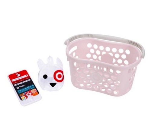 Target Toy Shopping Basket Kids PINK Bullseye New | eBay