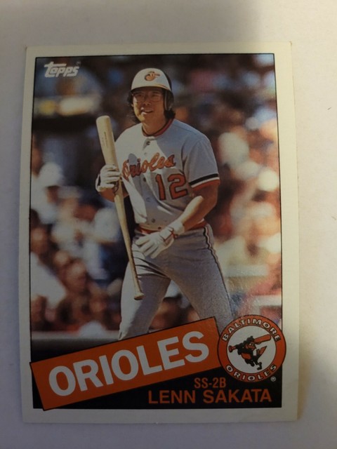 1985 Topps - #81 Lenn Sakata for sale online | eBay