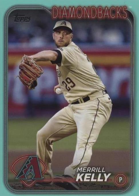 2024 Topps Series 1 - Merrill Kelly #112 Aqua for sale online | eBay