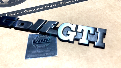 Golf 2 Gti Logo VW Golf MK2 Golf GTD Intercooler Rear Badge Emblem