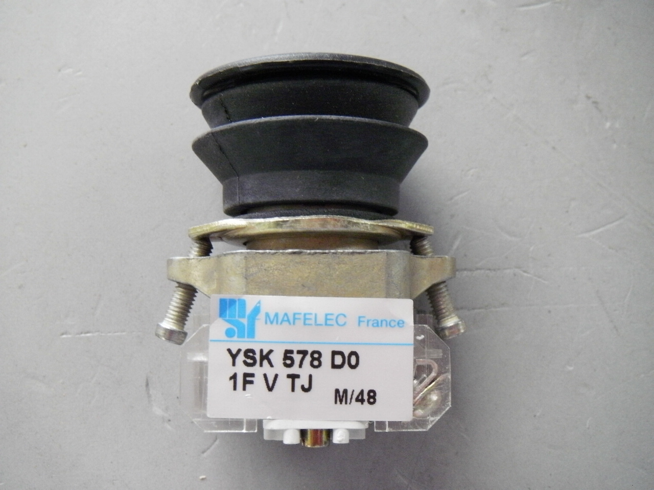 Mafelec YSK578D0 Momentary Mushroom Push Button Bump Switch Normally ...