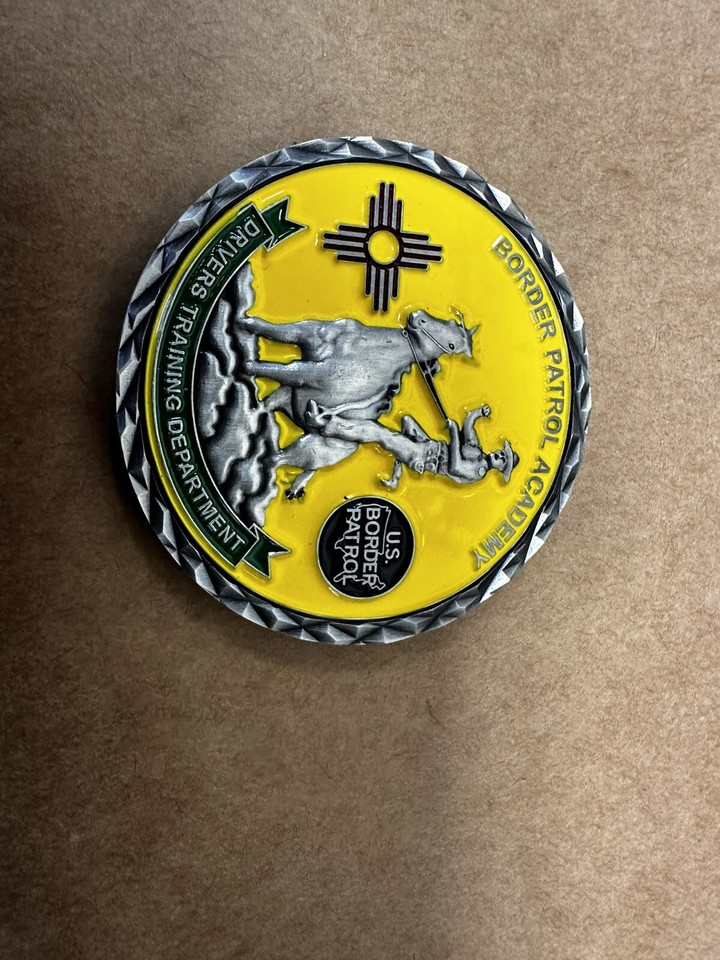 US Customs and Border Patrol Challenge Coin- Drivers Training | eBay