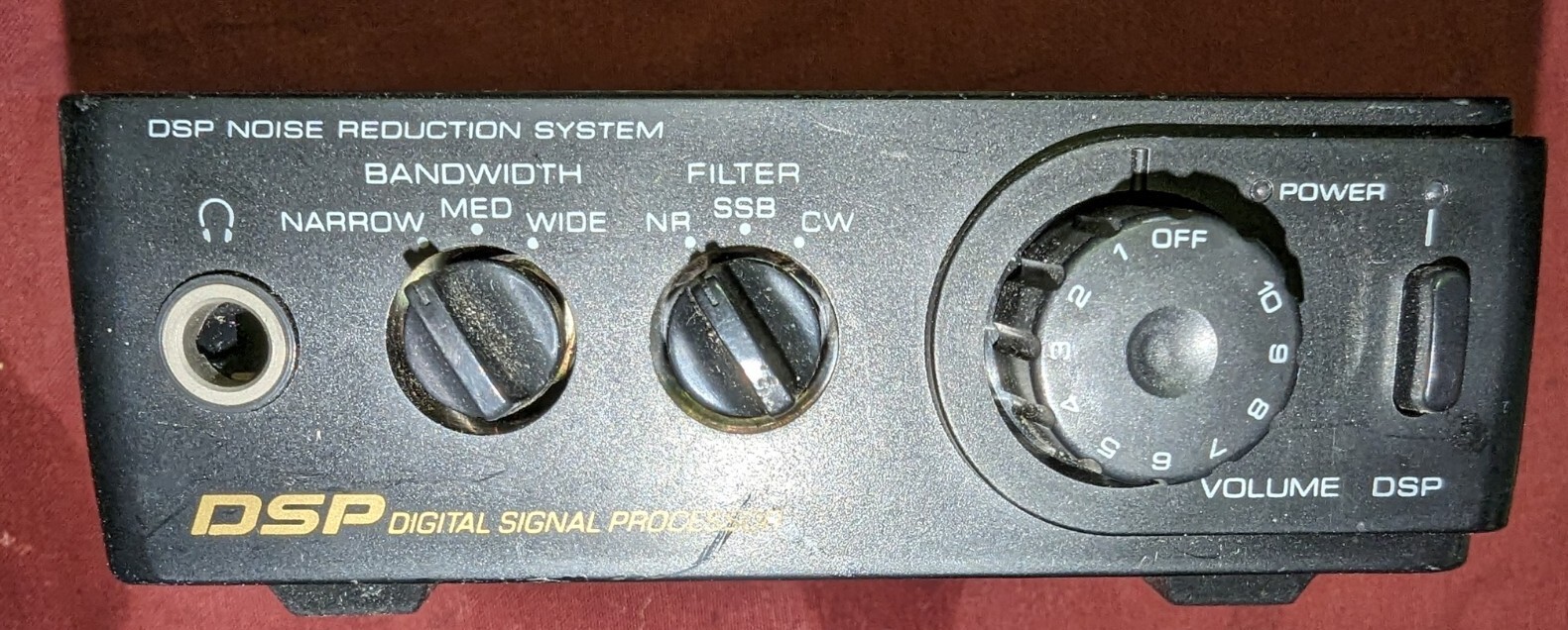 Realistic DSP40 Noise Reduction System Audio Filter Ham Radio CW SSB ...