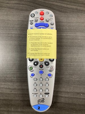 Dish Network Remote 6.2 IR/UHF Pro 137174 | eBay