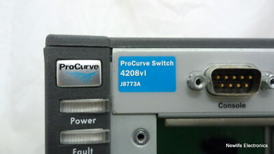 HP J8773-69001 ProCurve Switch 4208vl J8773A 882780214392| eBay
