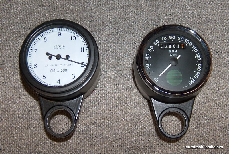 NEW Veglia-style Tachometer Kit Norton Commando 750 850 ahrma racing | eBay