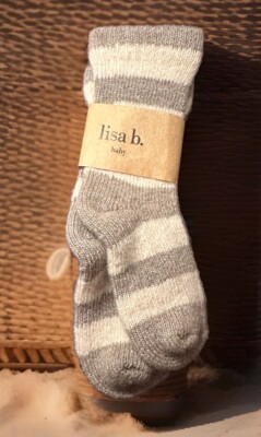 lisa b. Baby Socks Merino Wool/Nylon/Angora/Cashmere Newborn Socks - 1 ...