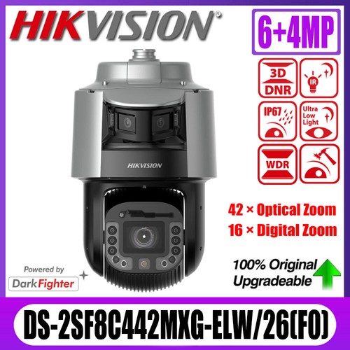 Hikvision DS-2SF8C442MXG-ELW/26(F0) 42X Zoom 6+4MP Panoramic Speed Dome ...
