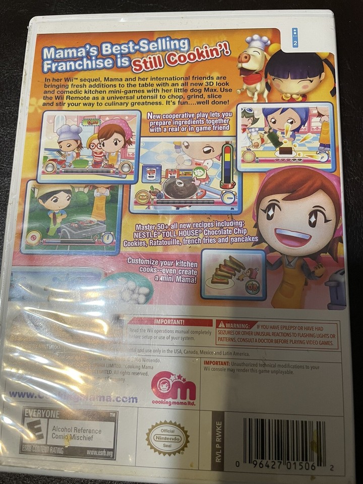 cooking mama world kitchen wii | eBay