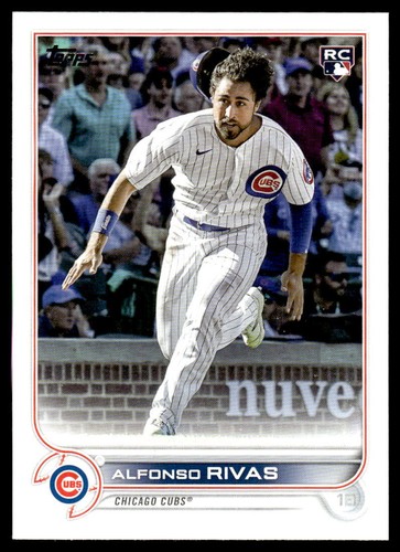 2022 Topps #526 Alfonso Rivas Rookie Chicago Cubs | eBay