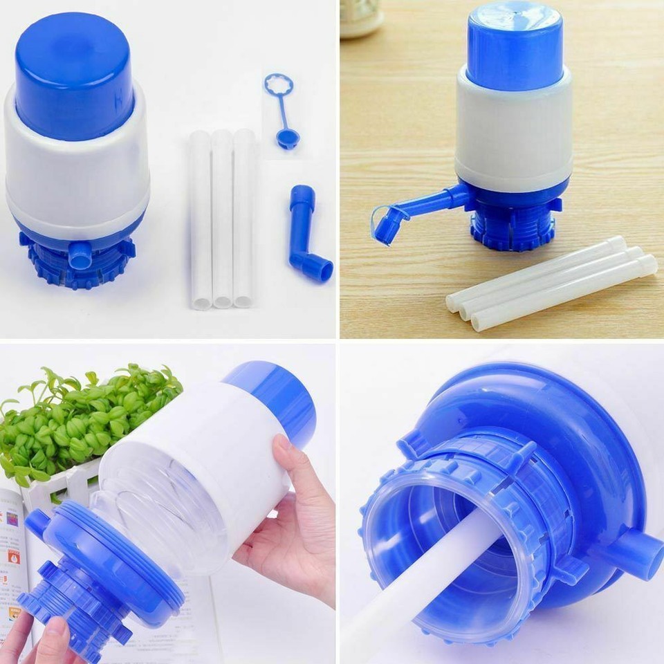 Universal Hand Pump For Water Bottle Jug Manual Drinking Tap Camping W ...