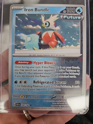 Pokemon TCG Iron Bundle 056/182 Future Paradox Rift PACK FRESH Free ...