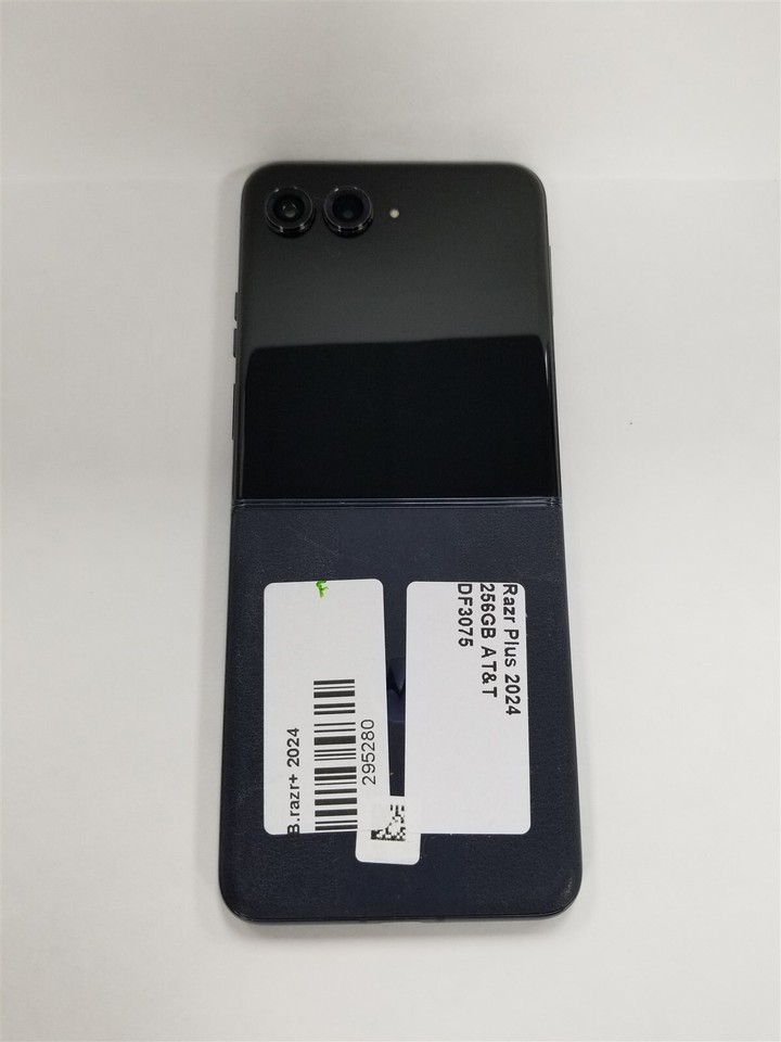 Motorola Razr Plus 2024 256GB Black XT2451-2 (AT&T) Fully Functional ...