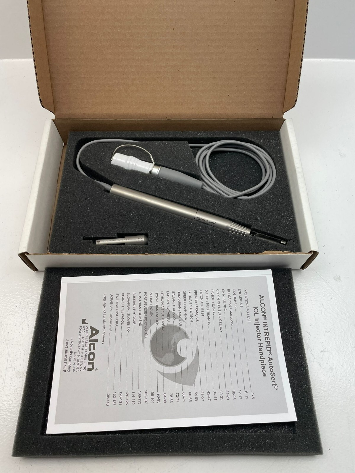 Alcon 8065752237 Intrepid Autosert IOL Injector Handpiece | eBay