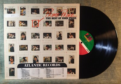 PRIME PRINE Vinyl LP ALBUM 1972 PROMO Best of JOHN PRINE Atlantic ...