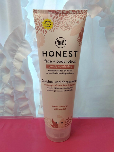 Honest Face & Body Lotion Gentle for baby Sweet Almond Nourishing 8.5 ...