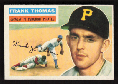 1956 Topps #153 Frank Thomas Pittsburgh Pirates EX-EXMINT | eBay
