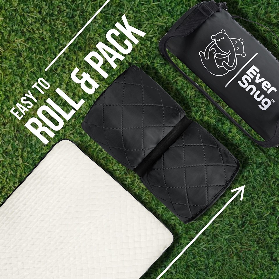 Large Waterproof Outdoor Blanket - Extra Thick Premium Quilted Fleece ...