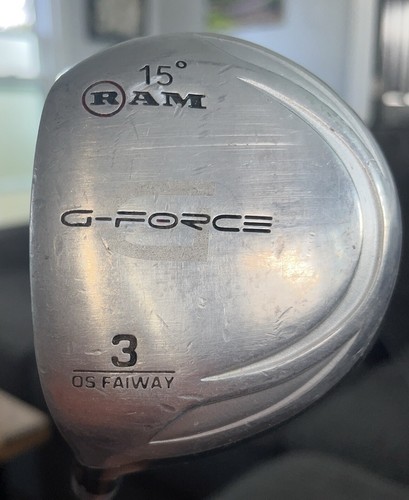 Ram G-Force 3-Wood OS 15 Degrees Men's Left Handed 43" Graphite Shaft Reg Flex! | eBay