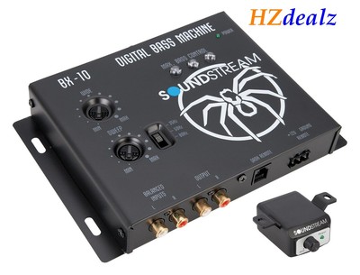 SOUNDSTREAM BX-10 Digital BASS Booster Epicenter BX10 W Remote Bass ...