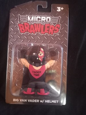 Big Van Vader Wwf Micro Brawler Darth Vader Pro Wrestling Crate ...