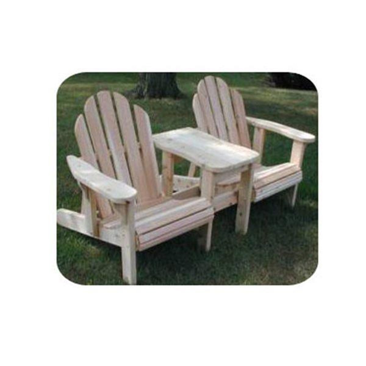Double Adirondack Chair Plans Cedar American Forest Adirondack Settee