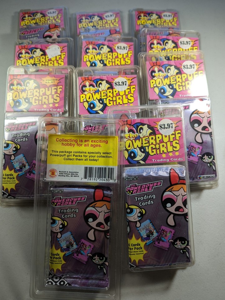 2000 ArtBox Powerpuff Girls Series 1 Trading Cards Sealed 2-Pack ...