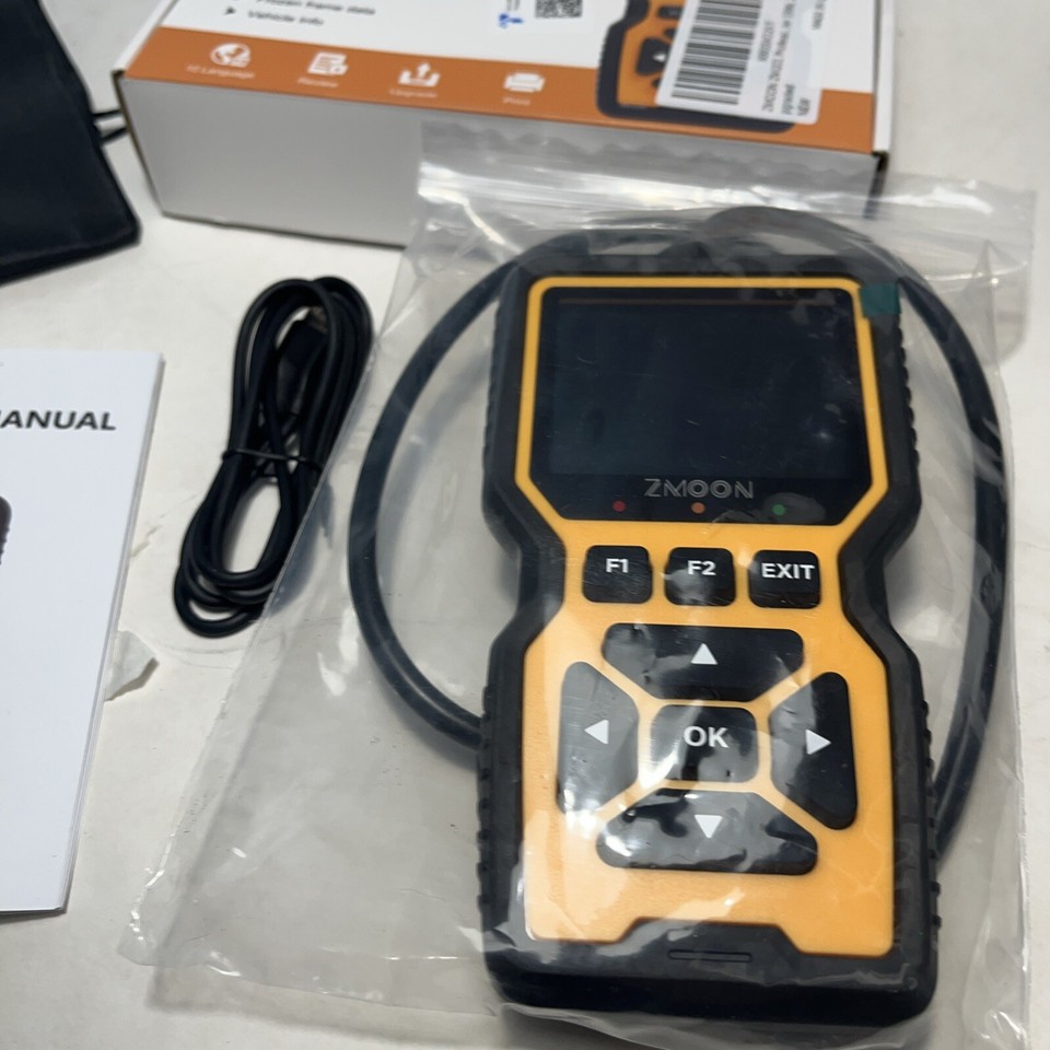 ZMOON ZM201 Professional OBD2 Scanner Diagnostic Tool Enhanced Check ...