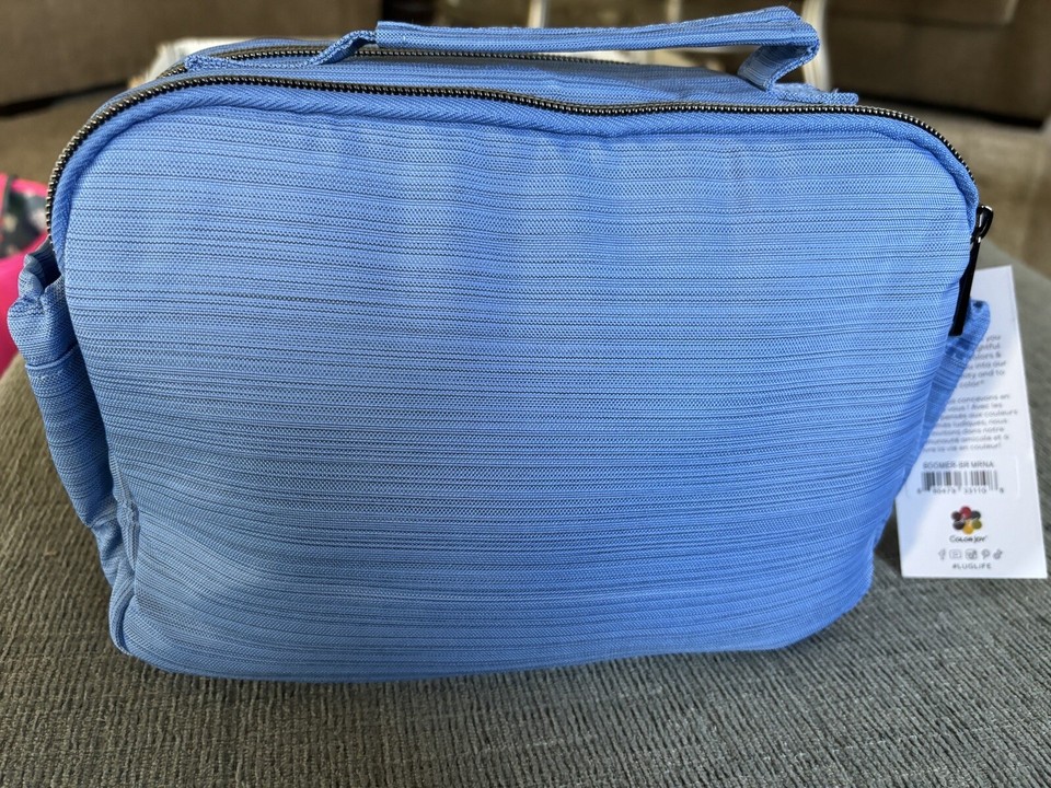Lug Boomer Crossbody Bag Brushed Marina NWT | eBay