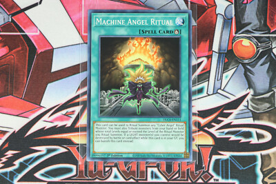 YuGiOh Spell Card Machine Angel Ritual DLCS-EN111 1st Edition Common | eBay