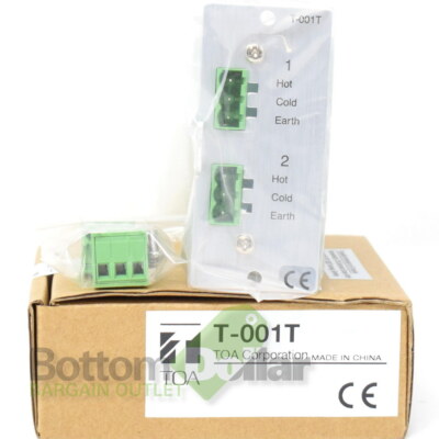 TOA T-001T Dual Line Output Expansion Module with DSP | eBay