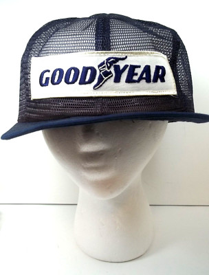 Goodyear Swingster Trucker Hat Full Mesh Snapback 2 Damage | eBay