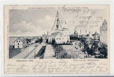 39059244 - 4000 Duesseldorf Duesseldorfer Ausstellung 1902 mit Blick ...