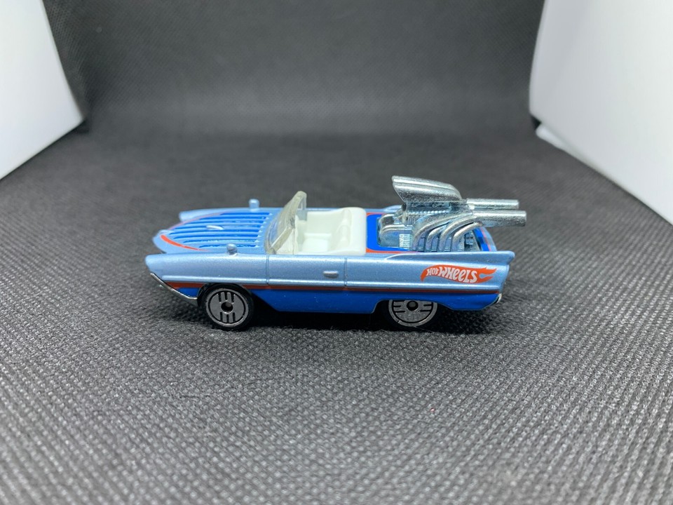 Hot Wheels - Flying Customs Amphicar Blue - Diecast Collectible - 1:64 ...