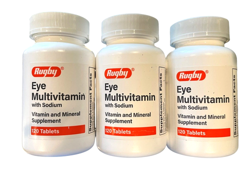 Rugby I-Vite Protect Eye Vitamin Supplement 120 Tabs ( 3 pack ) -- | eBay