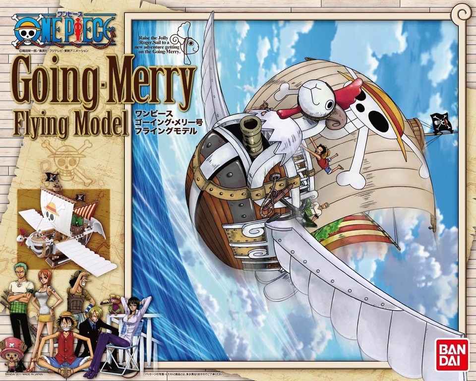 One Piece Going Merry Ship Flying Model kit | eBay UK