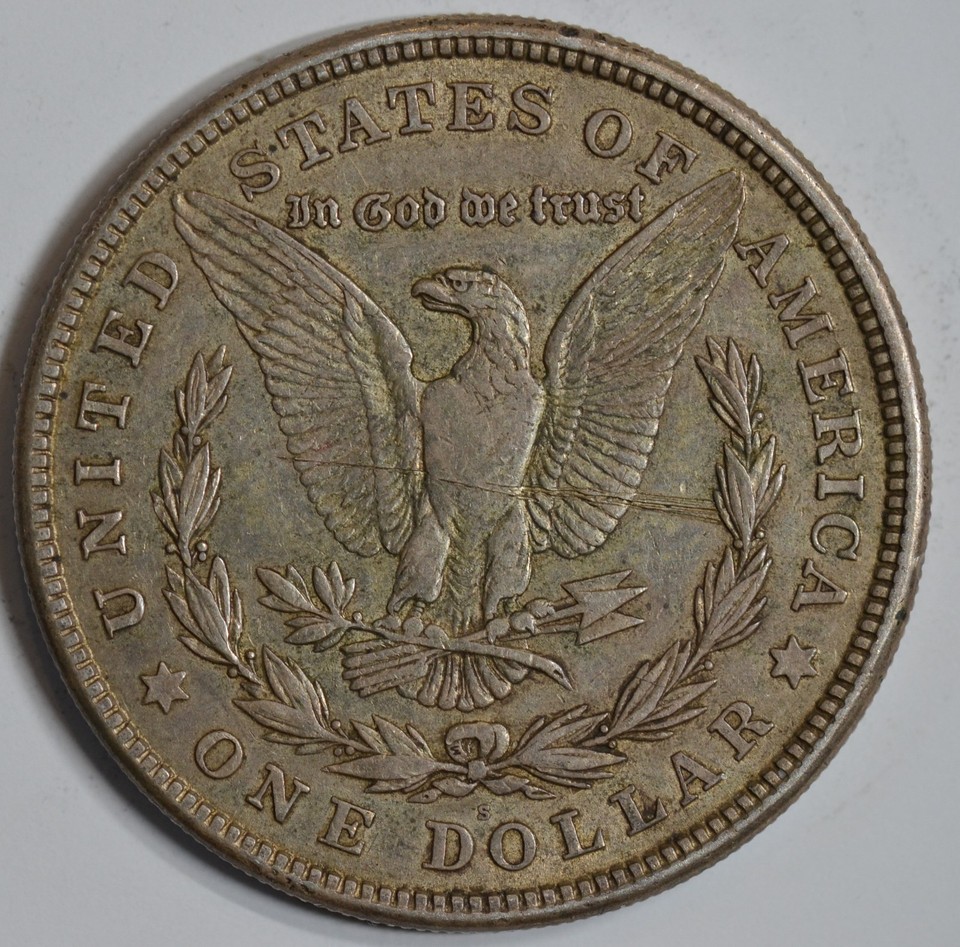1921 S Morgan Dollar, Very Fine Details, Scratches, Silver Dollar, RRCA ...