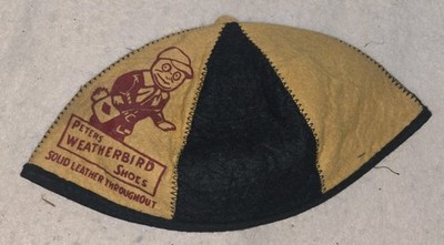 Peters Weatherbird Shoes Advertising Hat Skull Cap J N Arnold & Company ...