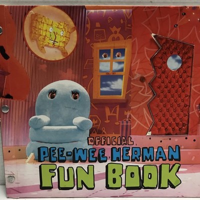 Pee-Wee Herman’s Playhouse Official Pee-Wee Herman Fun Book Opened | eBay