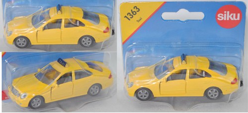 Siku Super 1363 Mercedes-Benz E 500 Greek Athens Taxi, gelb, Felgen ...