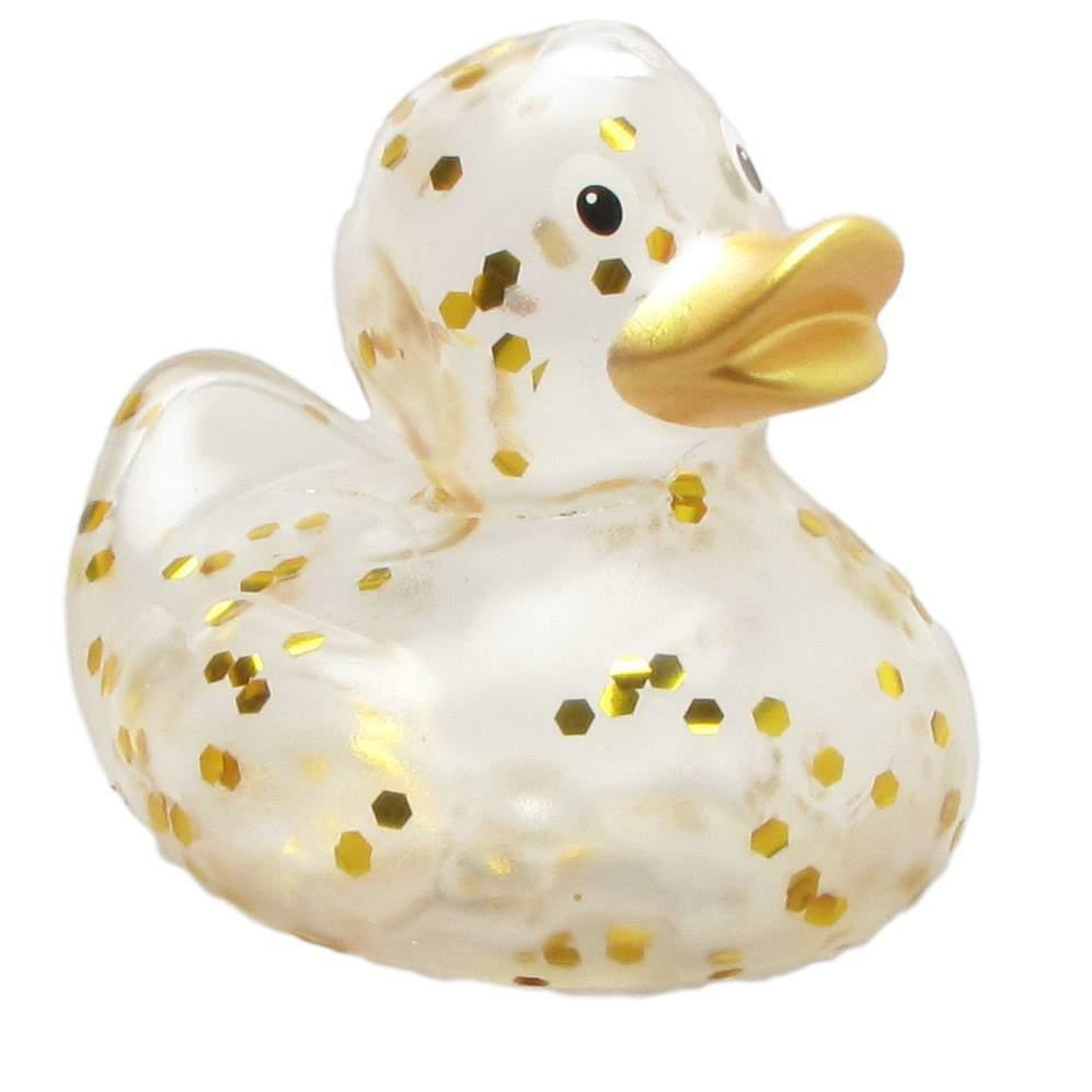 Rubber Duck Bath Duck Coarse gold glitter Ducky Rubber Duckie | eBay