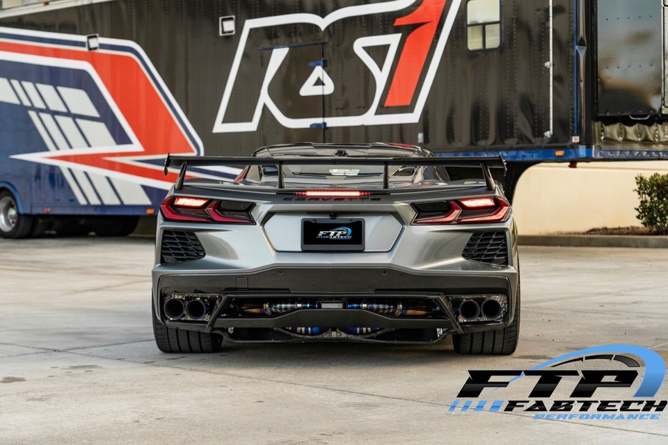 Corvette C8 FORGED Carbon fiber Rear Diffuser Bumper Z07 Chevy C8 ...
