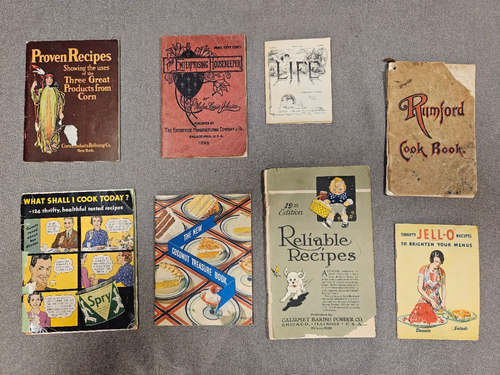 Old pamphlet cook books - rumford, jello, calumet | eBay