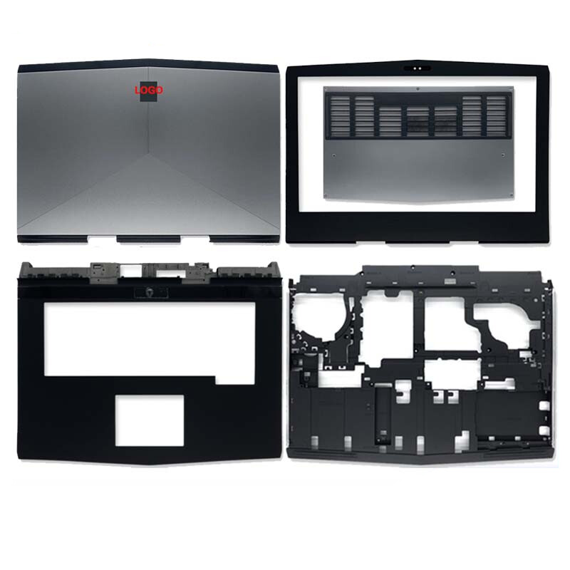 Original Screen Back Cover For DELL Alienware 15 R3 R4 P69F Palmrest ...