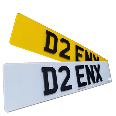 100% ROAD/MOT Legal Premium Number Plates - 4D | eBay UK