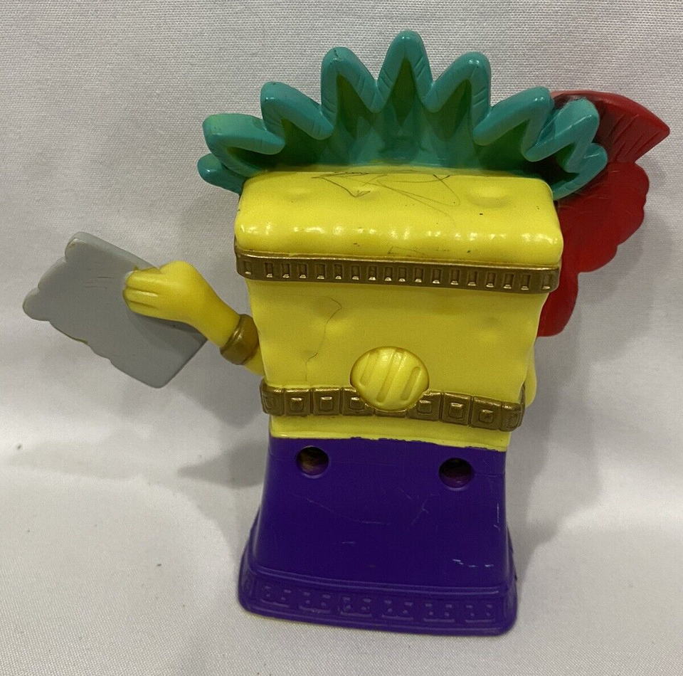 2007 Spongebob Squarepants Atlantis Chief Burger King PVC Toy/Cake ...
