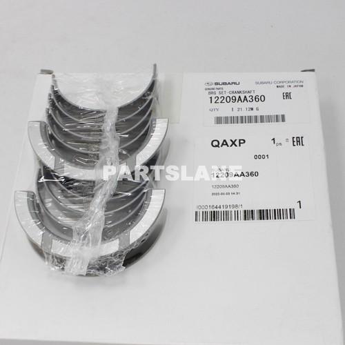 Subaru Forester Impreza WRX STI OEM Genuine Crankshaft Bearing Set ...